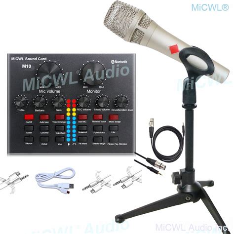 M10 Sound Card Audio Set Interface External Usb Mi Vicedeal