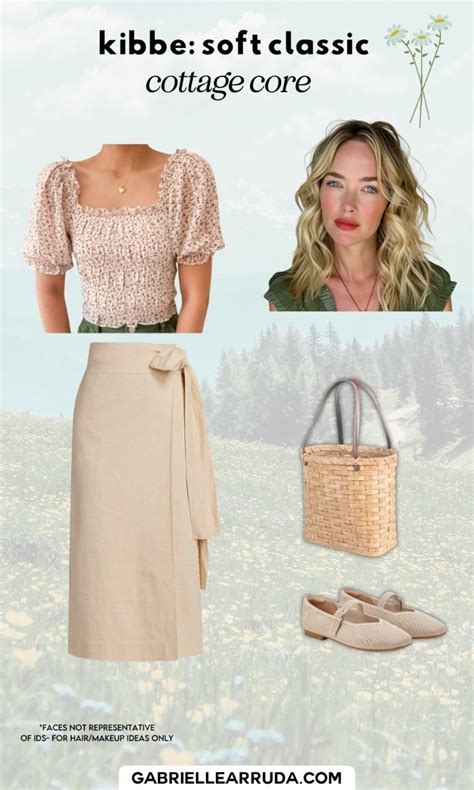 Kibbe Soft Classic Cottagecore Outfit In 2024 Soft Classic Classic