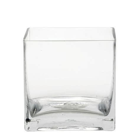 Glassware Cube Vases Floralcraft® 10cm Glass Cube Michael Dark