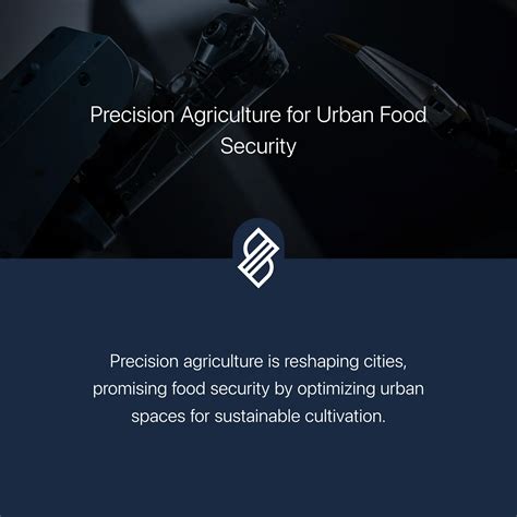 Precision Agriculture For Urban Food Security → Scenario