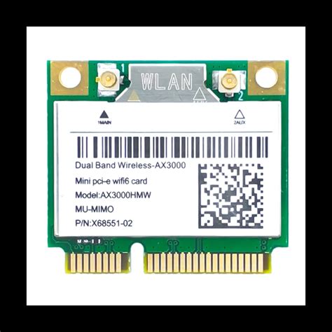 Ax200 Ax3000hmw Pci E 6 2 4g 5g 5 1