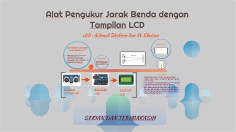 Belajar Arduino Alat Pengukur Jarak Benda Dengan Tampilan Lcd My Xxx