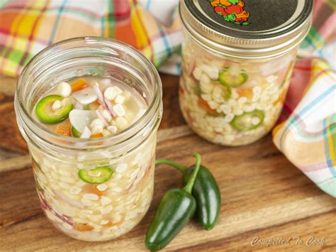 Pickled Corn Compelled To Cook