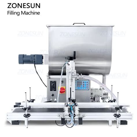 Tabletop Automatic Tomato Paste Mixing Filling Machine