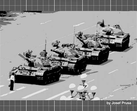 Tank Man 1989 Tiananmen Square 4 Colors Par Triple G Workshop