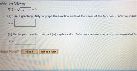 Solved Consider The Following F X Squareroot X Chegg
