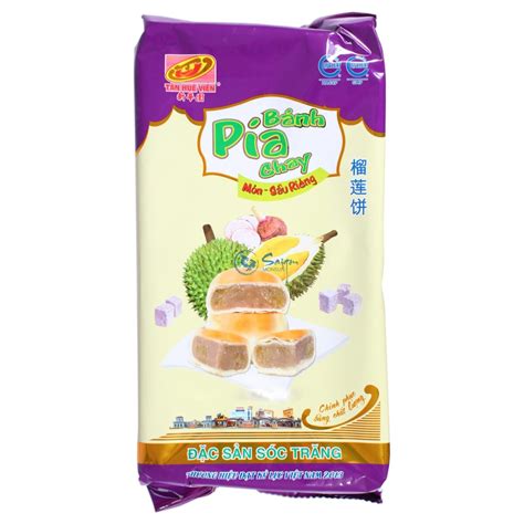 Tan Hue Vien Banh Pia Durian And Mung Bean 275g