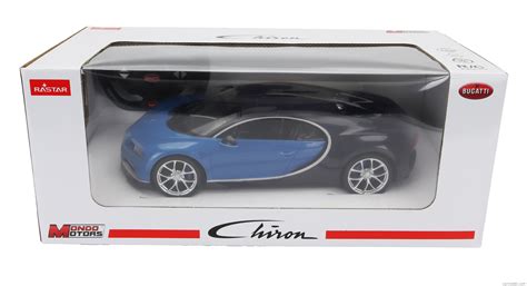 MONDOMOTORS 63427-RC-BLUE Escala 1/14 | BUGATTI CHIRON 2016 BLUE BLACK