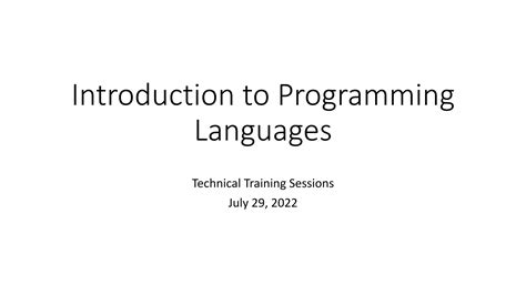 intro to programming lang pptx