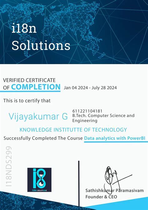 Vijayakumar G On Linkedin Dataanalytics Powerbi Continuouslearning Professionaldevelopment…
