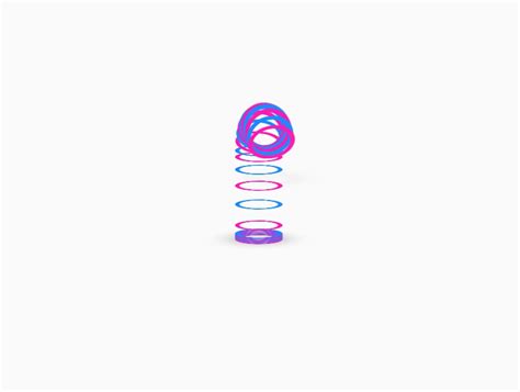 纯css动画特效，弹簧跳动动画素材 17素材网
