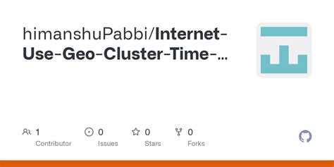 Github Himanshupabbi Internet Use Geo Cluster Time Series