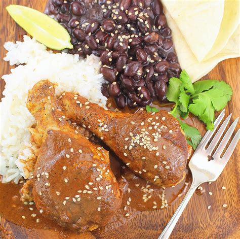 Easy Mole Chicken Drumsticks Recipe Chicken Drumsticks Mexican Recipes Mole Chicken Recipe