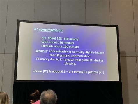 Pseudohyperkalemia Serum Potassium Is Higher Than Plasma Potassium Nkfclinicals المسلسل من
