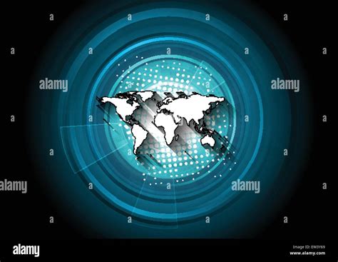 dark blue hi tech background vector illustration stock vector image and art alamy