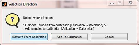 Automatic Sample Selection Eigenvector Research Documentation Wiki