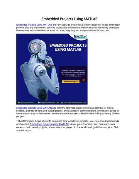 Ppt Embedded Projects Using Matlab Powerpoint Presentation Free Download Id11384972