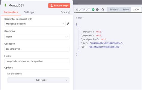 Data Insert Issue Through Mongodb Node Questions N8n Community