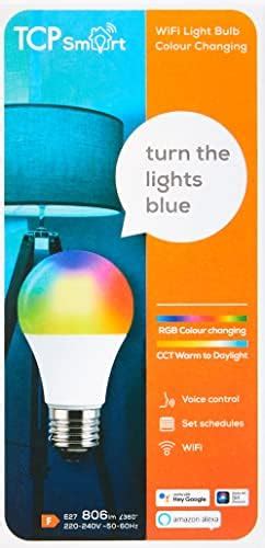 TCP Smart Wi Fi LED Lightbulb Classic B22 Colour Tuneable White