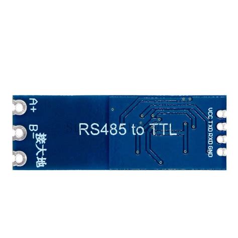 Rs485 Module To Ttl With Isolation Single Chip Microcontroller Uart