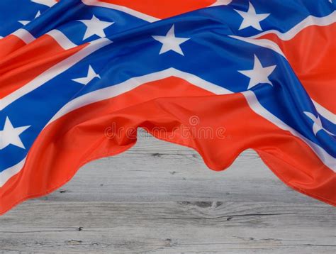 The Official Flag Of The Confederate States Of America Stock Image