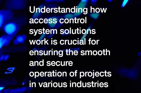 Understanding How Access Control System Solutions Work Cyber Street Smart