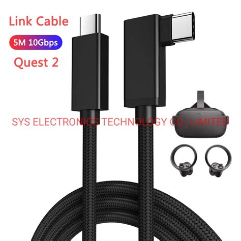 Vr Oculus Quest Link Cable M Right Angle USB Gen Vr Cable And USB C Long Cable Vr Price