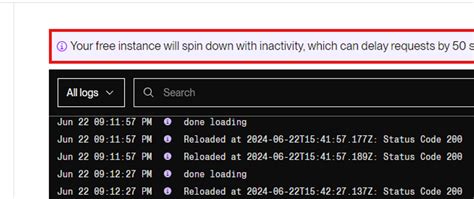 Solution For Render Web Services Spin Down Due To Inactivity DEV Community