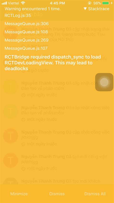 Bug Class RCTCxxModule Was Not Exported Did You Forget To Use RCT EXPORT MODULE Issue