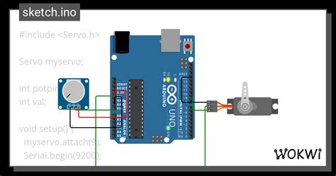 Neides El Dios Poteniomnetro Wokwi Esp32 Stm32 Arduino Simulator