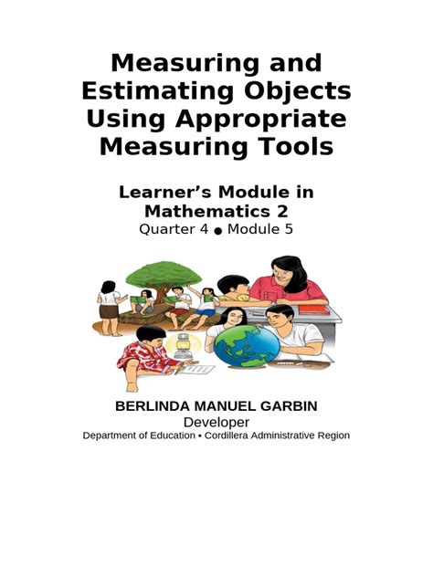 Measuring And Estimating Objects Pdf