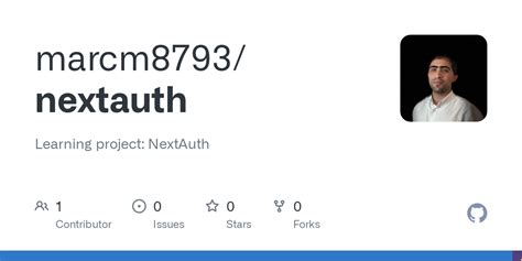 GitHub Marcm8793 Nextauth