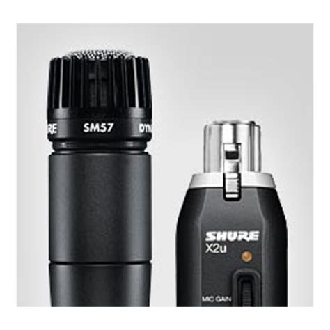 Shure Sm57 X2u Usb Digital Bundle Jim Laabs Music Store