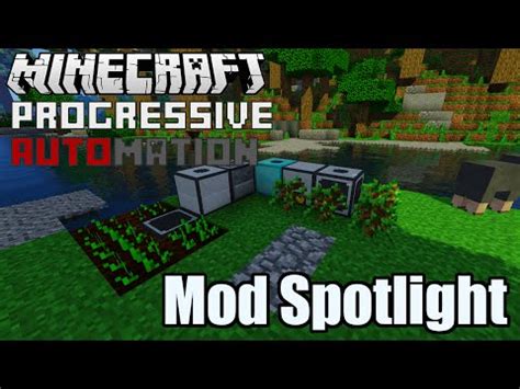 Progressive Automation Mod Automated Mining MC Mods Org