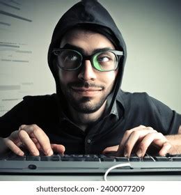 Hyper Realistic Scene Hacker Nerd Man AI Generated Image 2520064143 Shutterstock