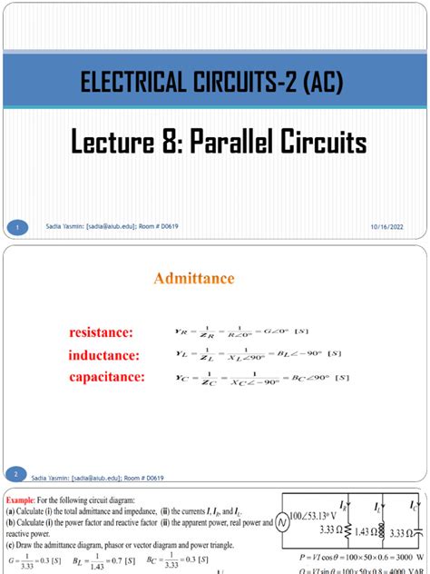 08 Parallel Circuits Pdf