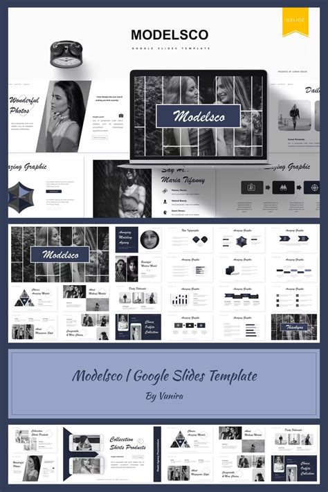 Modelsco Google Slides Template MasterBundles