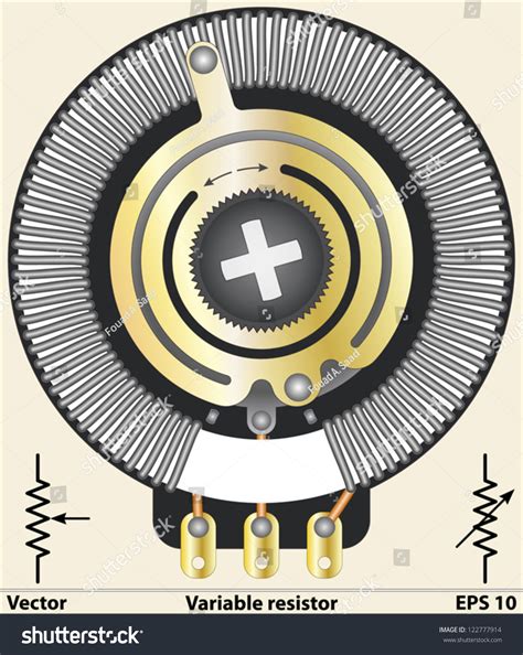 Variable Resistor Stock Vector Royalty Free Shutterstock
