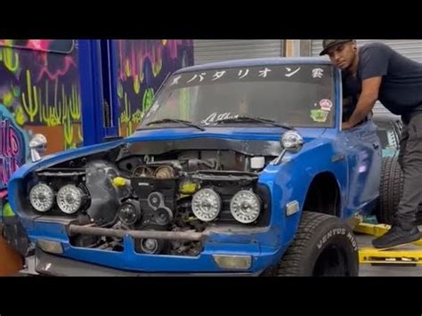 "Steer me in the right Direction!!" Episode 38: Datsun 620 Engine Swap 2jz - YouTube
