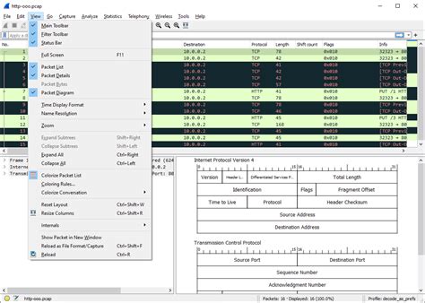 37 The “view” Menu