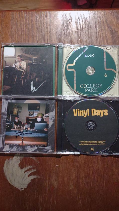 Got My Second Signed Logic Cd Today Rlogic301