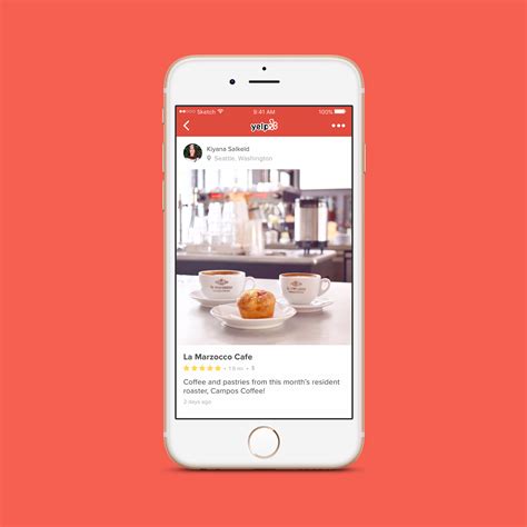100 Days Of Ui User Profile Yelp Redesign On Behance