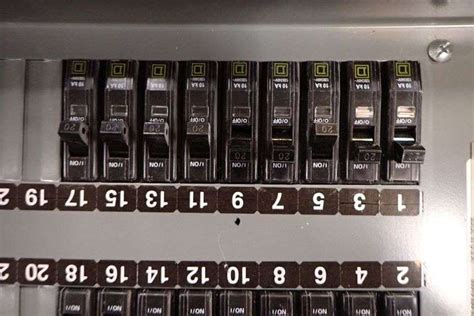 Square D Nqod Panelboard Yellow Tag Auctions