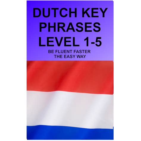 Level 1 5 Dutch Key Phrases Cheatsheets