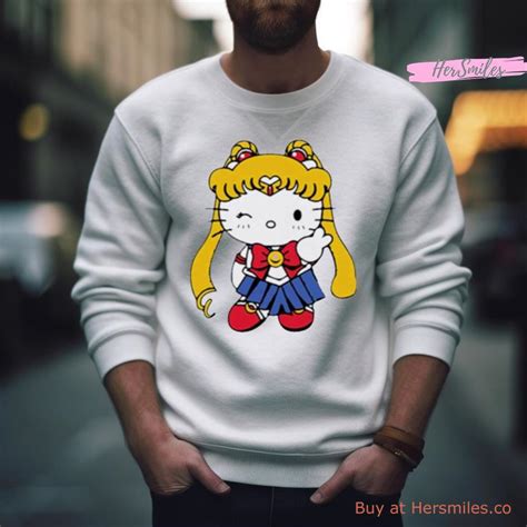 Hello Kitty Sailor Moon Shirt Hersmiles