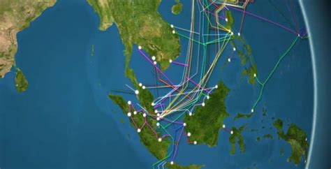 Animated Map Shows How Global Internet Is Connected WordlessTech