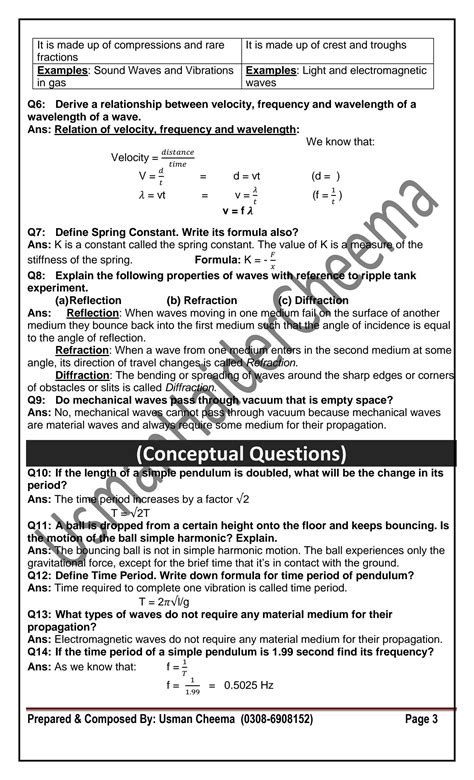 SOLUTION 10th Class Physics Notes Short Questions Mcqs English Medium Studypool