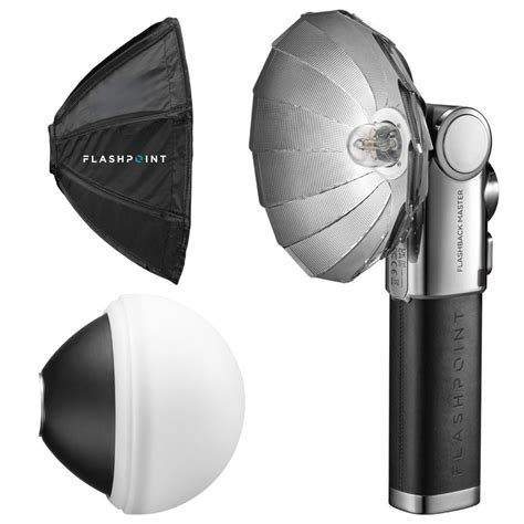Flashpoint Flashback Lux Master Retro Ttl Camera Flash Kit With Octa