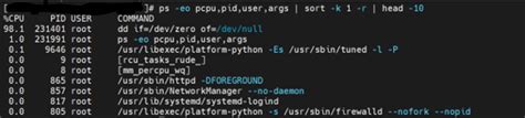 troubleshoot high cpu usage on linux server