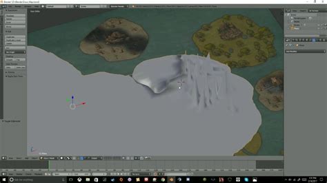 Making A Fantasy Map In Blender Part Youtube